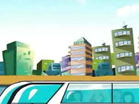 地铁最后 flash交互动画制作 多媒体教学课件动画制作-翼虎动漫