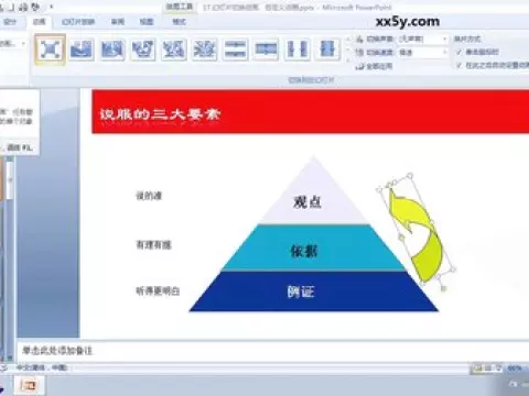 幻灯片ppt制作17.幻灯片切换动画、自定义动画
