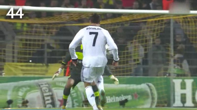 C罗欧冠百球41-50精彩集锦: 客战阿贾克斯欧冠首戴帽!