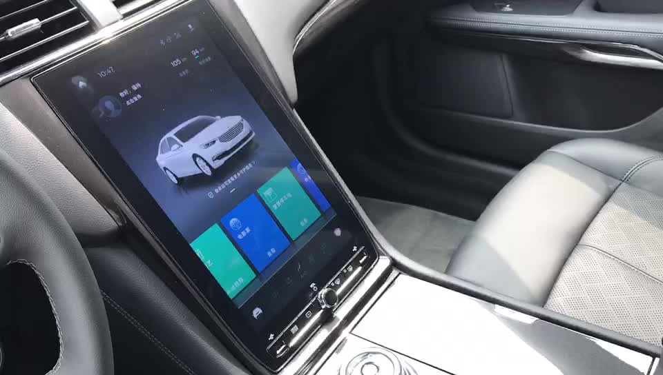 抢鲜看:全新金牛座长安福特12.8英寸中控屏幕,旋钮式换挡