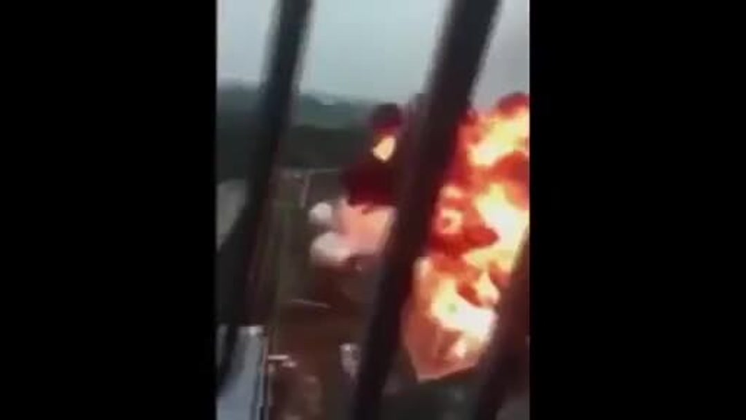 实拍!浙江化工厂发生重大爆炸