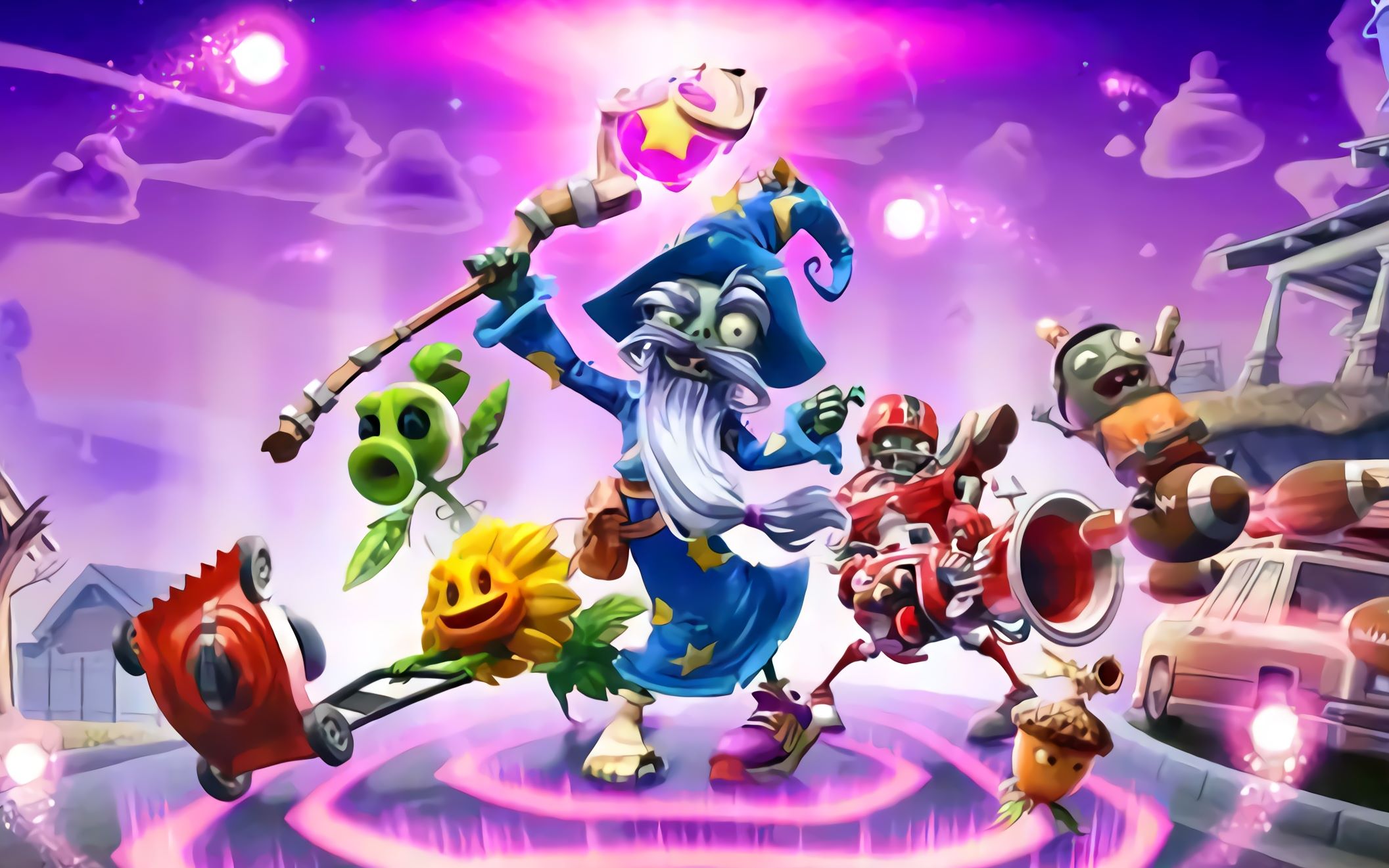 植物大战僵尸和睦小镇保卫战日常#164