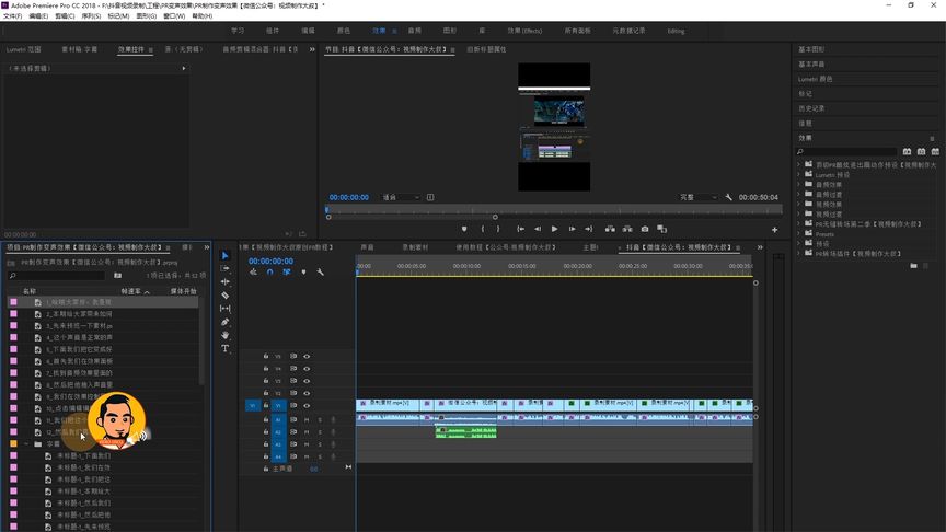 PS批量快速制作视频字幕,再也不用在PR软件中一句句的敲字幕了