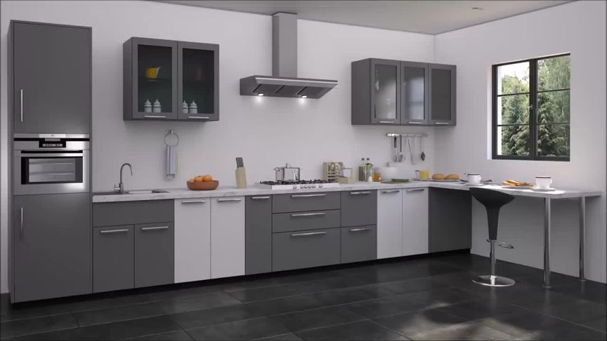 浪漫满屋家居现代厨房设计