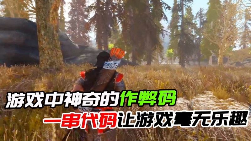 游戏中神奇的作弊码!只需要一串代码,就能让游戏毫无乐趣!