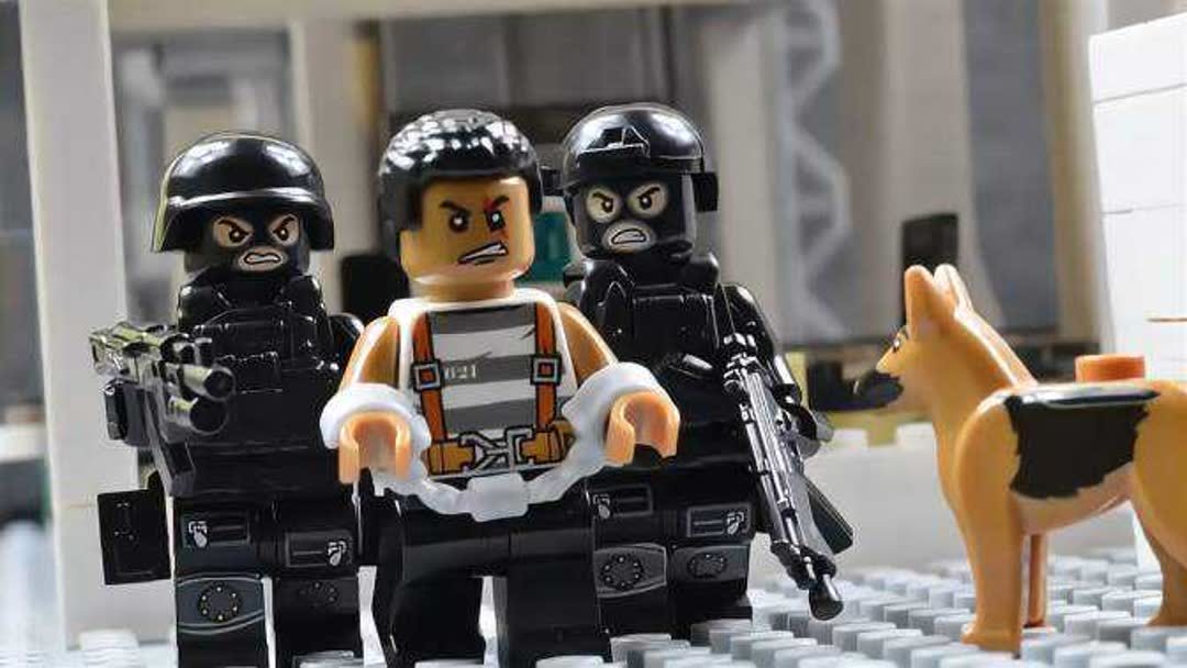 乐高定格动画:乐高特警抓捕劫犯