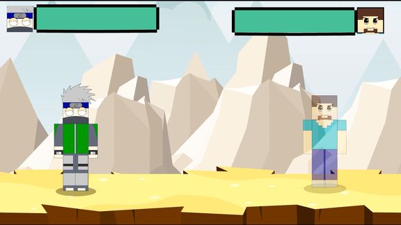 我的世界格斗动画第67集:史蒂夫大战卡卡西