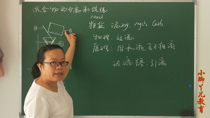 混合物的分离和提纯(过滤) 第一节 化学实验基本方法