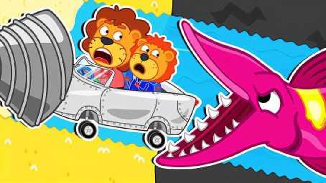 小狮子动画:游客们渴坏了,车子还被老鼠抢走了!