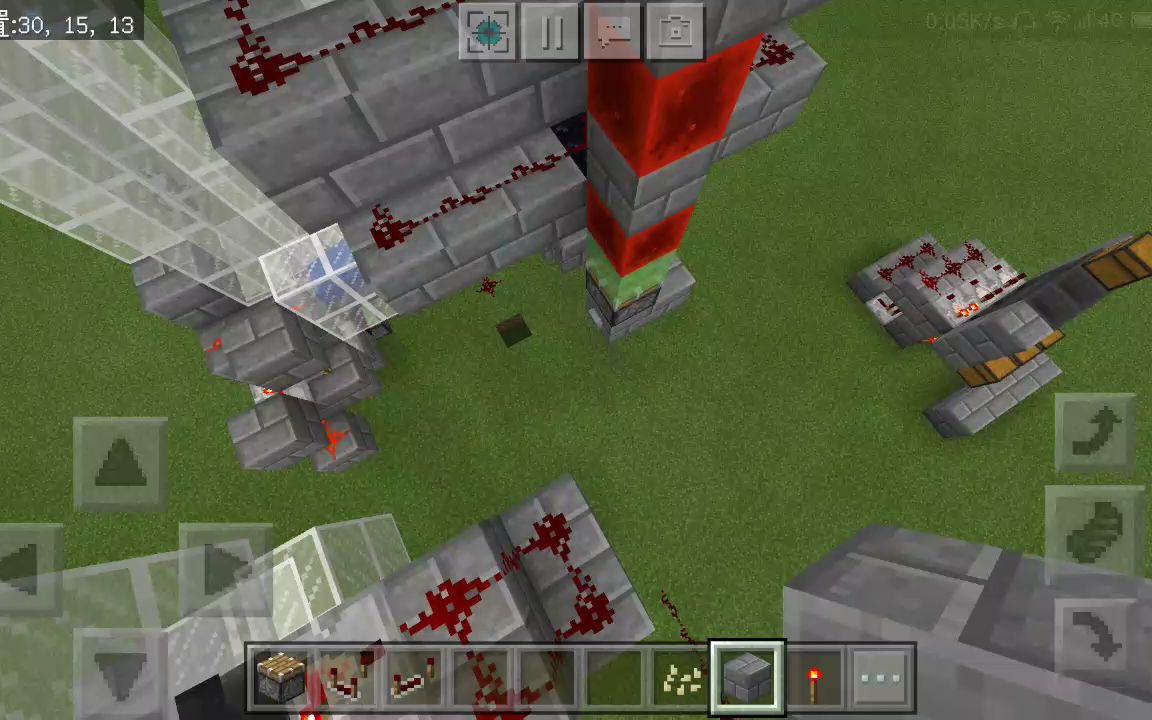 萌城Jun~我的世界PE红石教程(全一套自动机器)