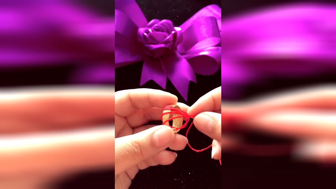 红线戒指最简单编法