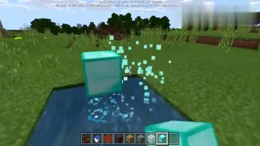 我的世界:如何制作水电梯?PE版教学