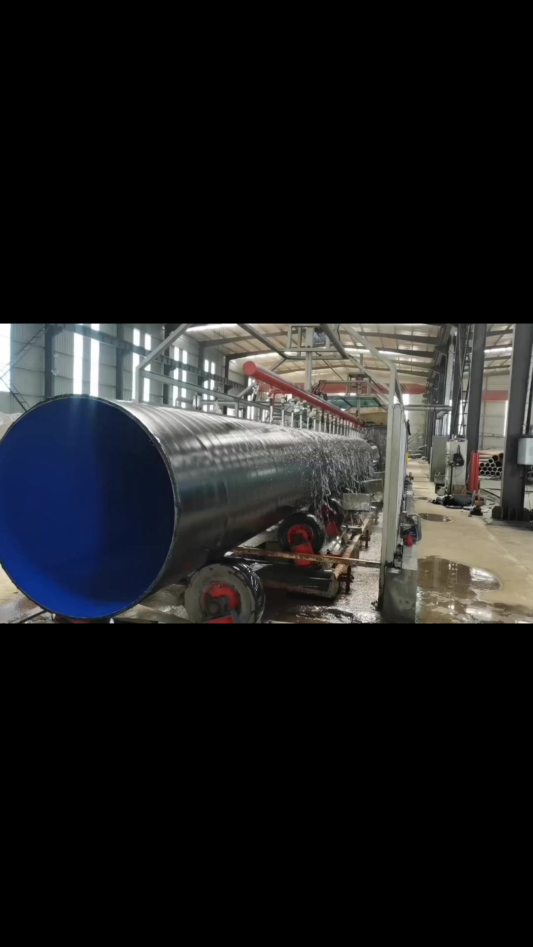 架空用聚氨酯保温钢管