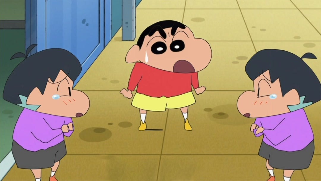 蜡笔小新:小新发现克隆人,长得一模一样,还成为自己的同学