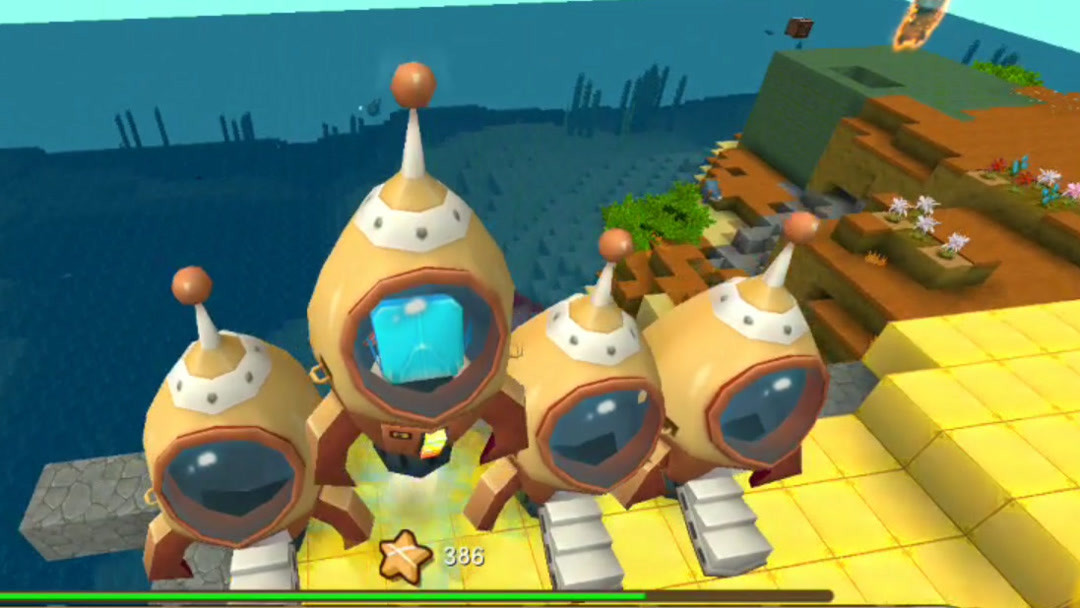 迷你世界 乘火箭去萌眼星探险去啦!冒险生存游戏