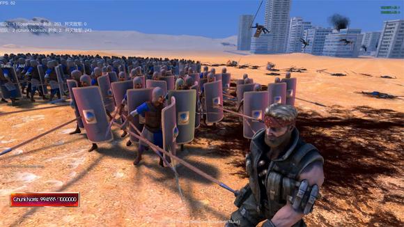 战争模拟器:500个古代士兵拿着武器挑战现代版灭霸,谁会赢呢
