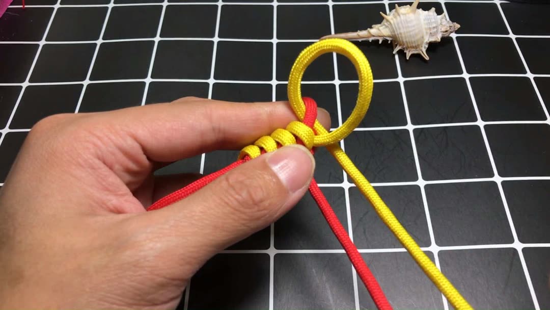 蛇结编织教程,中国结艺编织基础教学