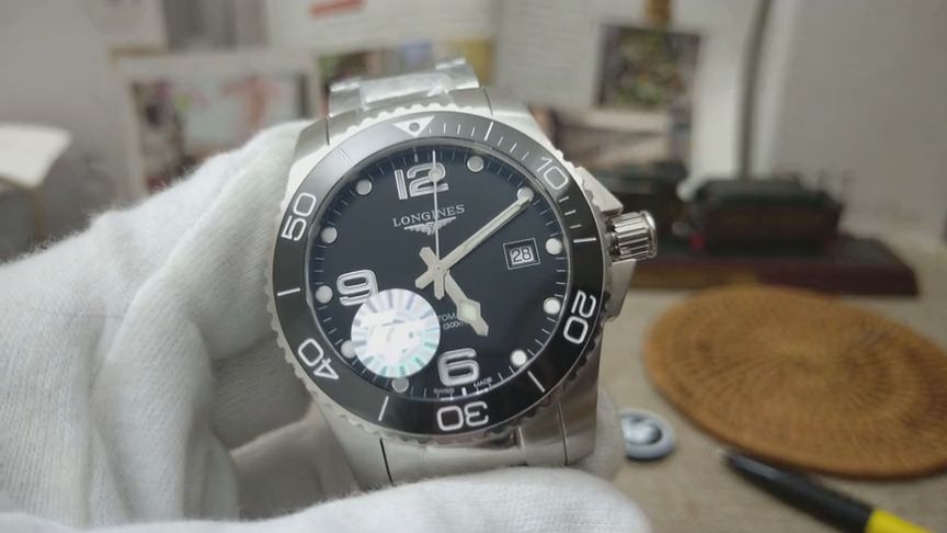 广州钟表城特产 视频讲解测评 ZF浪琴康卡斯系列机械手表 使用说明 ...