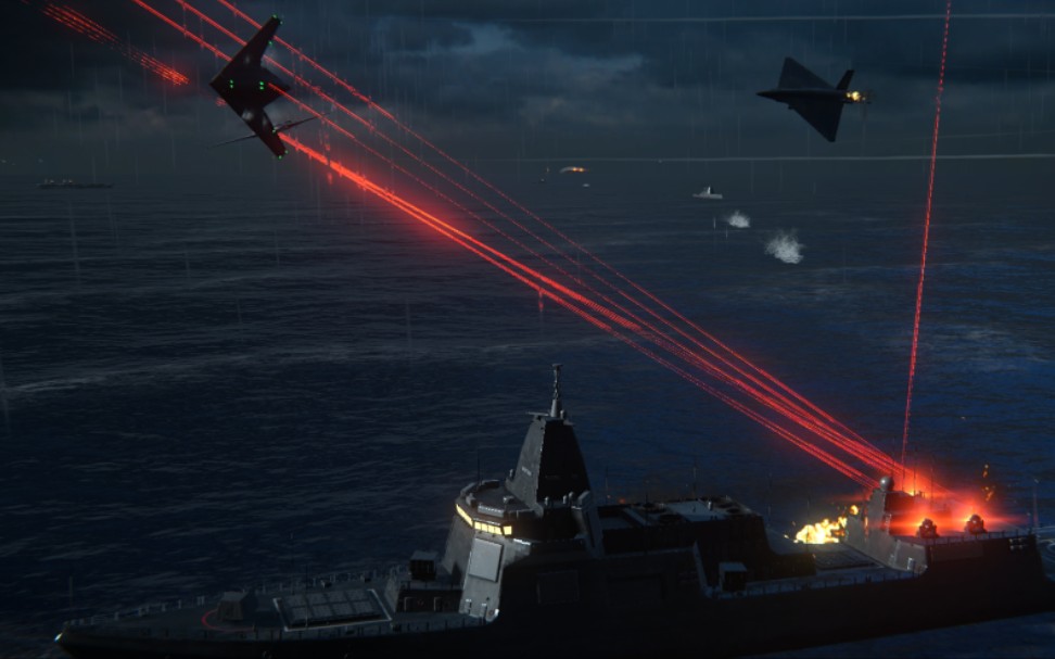 「现代战舰」最高画质004双平民激光测试