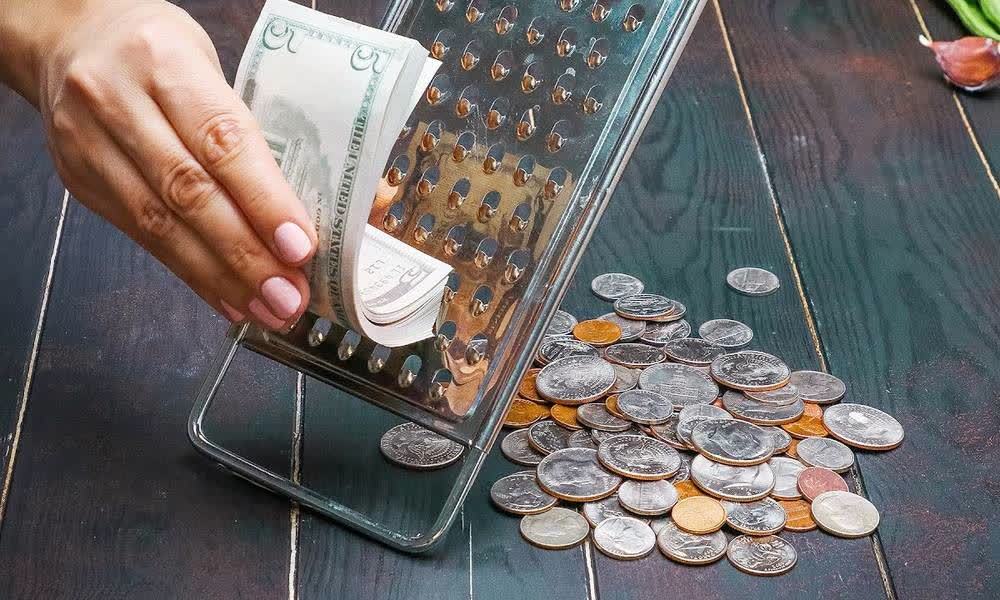 创意定格动画:钞票一刨秒变硬币,手机竟然用来煲汤?