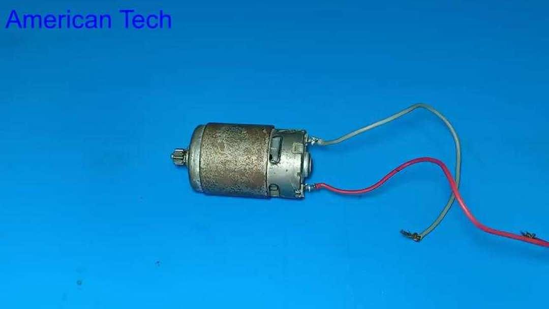 DIY强大的无刷电机,直流有刷电机,转速高达30000 RPM的马达制作