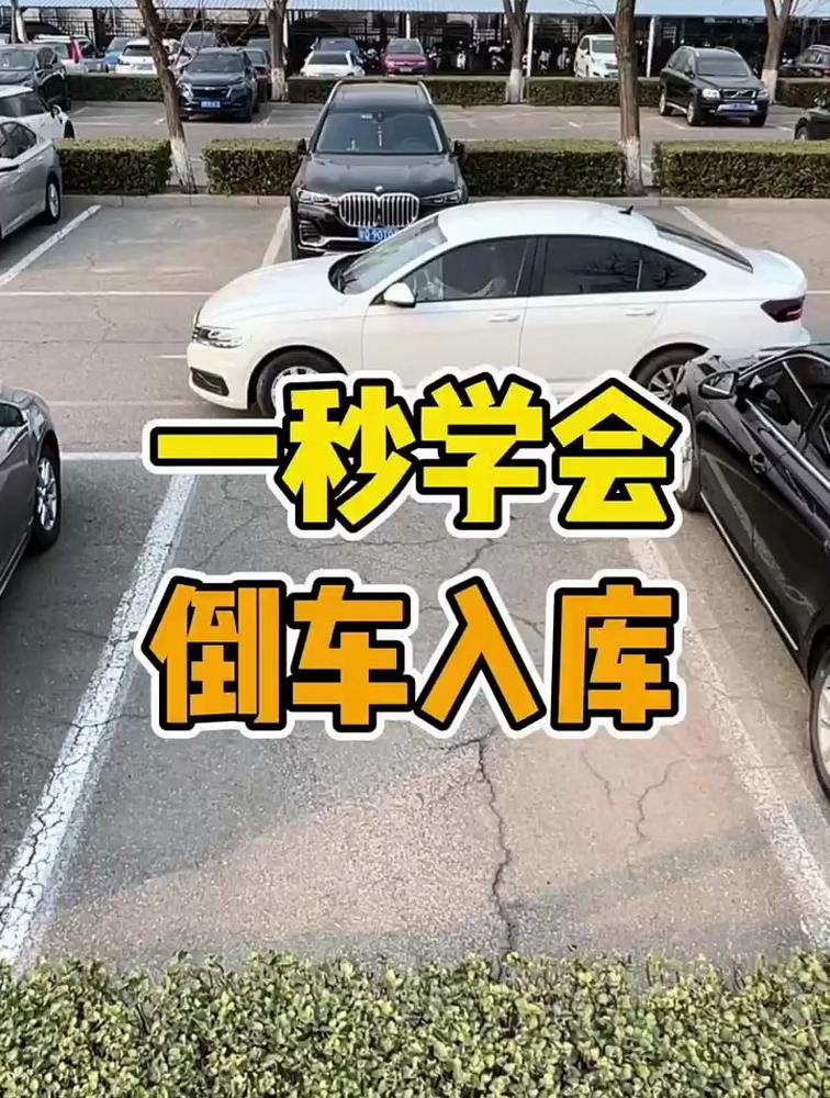 现实版的倒车入库技巧,教你一秒学会
