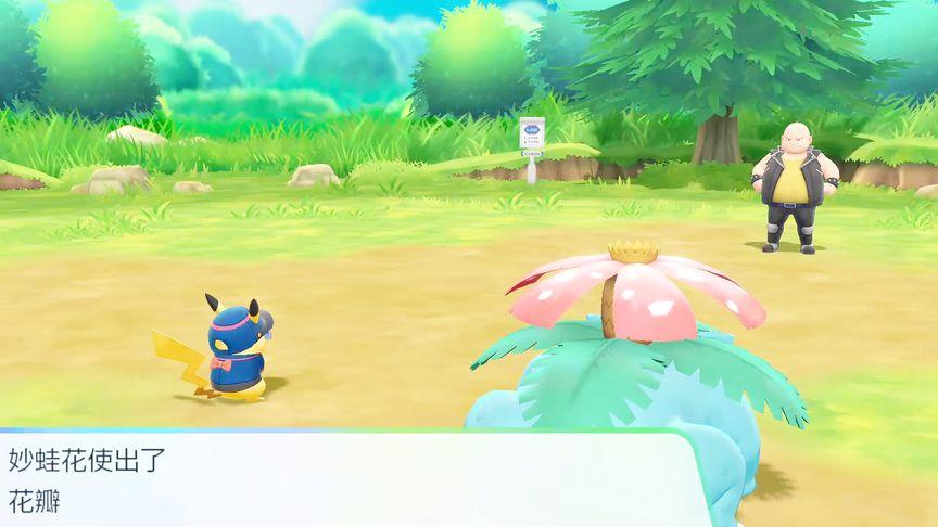 精灵宝可梦let's go皮卡丘69:这游戏里面还能有望远镜?