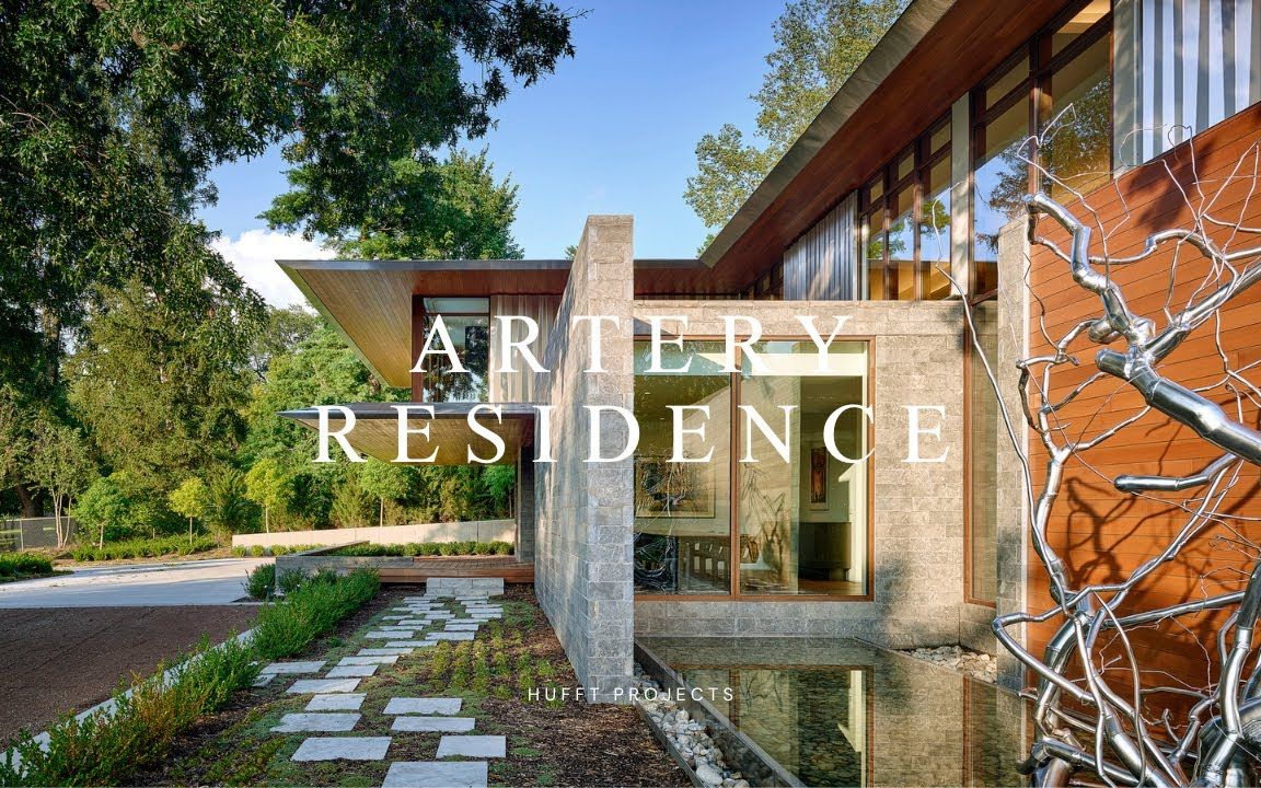 美学设计:独特而深思熟虑的现代住宅设计,可容纳令人印象深刻的艺术...