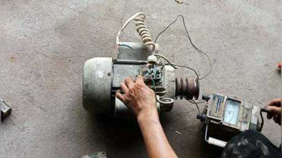 单相电动机漏电,不一定电机线圈烧了,看是啥原因引起