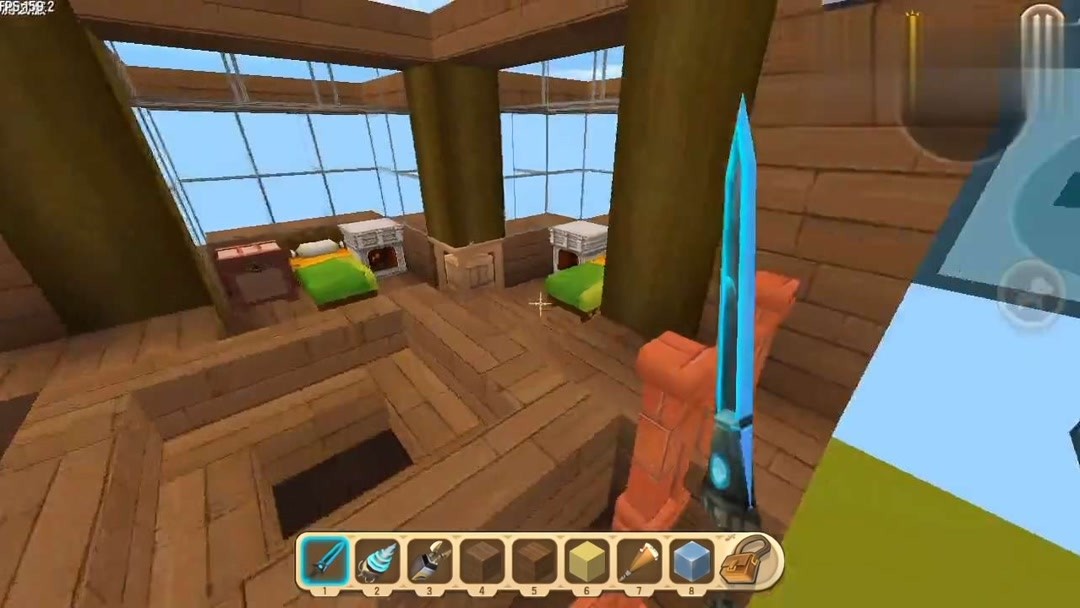 迷你世界:制作豪华的空中飞船,可直接飞往太空