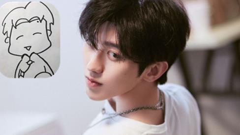 《奔跑吧》嘉宾互画人像:郭麒麟漫画风,杨颖经典,蔡徐坤画技超好