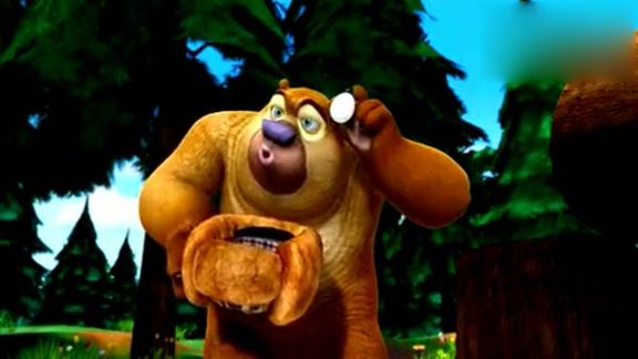 熊出没动画:光头强又来砍树了,他遇到了什么?