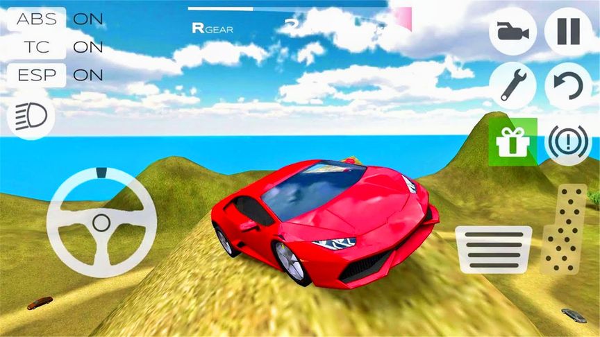 极限汽车驾驶模拟器-飞行汽车!