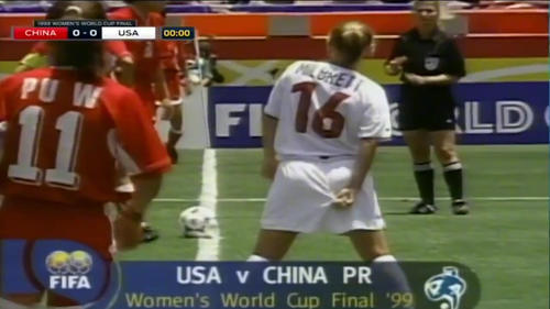 1999年女足世界杯,史上最强的铿锵玫瑰,决赛点球大战一分惜败
