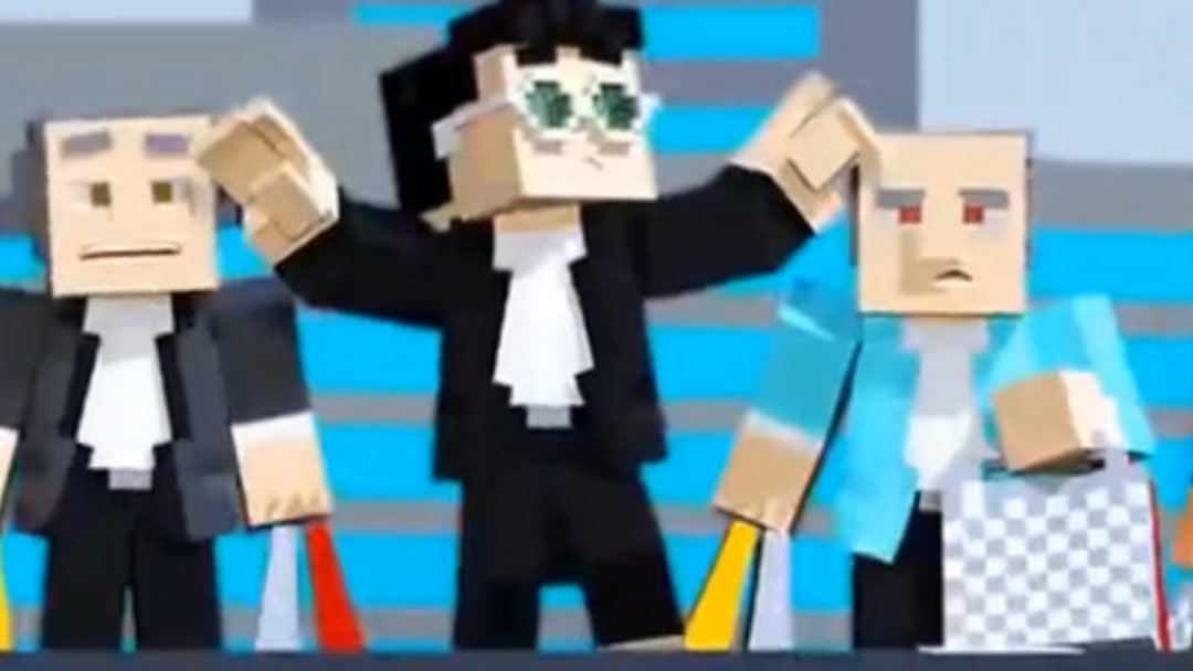 【我的世界动画】来听好听的歌曲吧