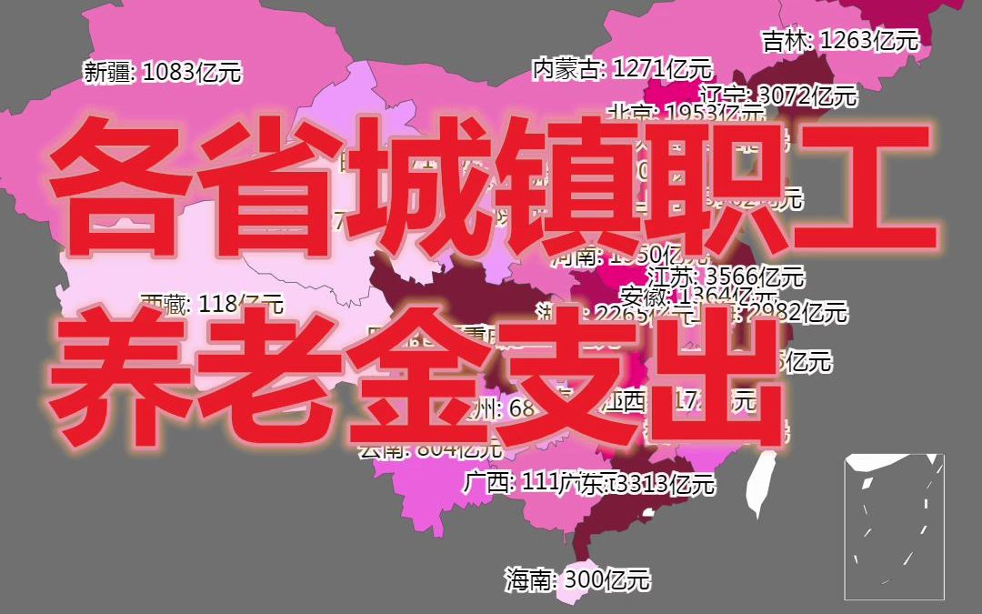 哪里的养老金支出最多?年轻人养老压力大呀!以后小孩少了,我们的养老...
