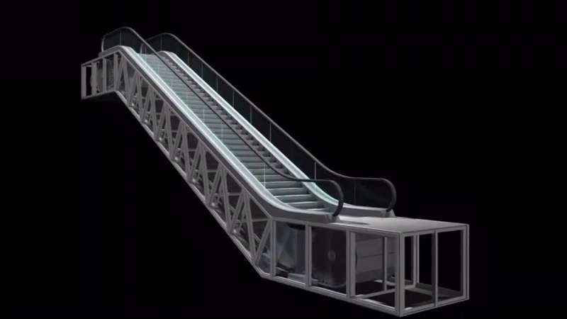 看下自动扶梯工作原理,涨姿势了