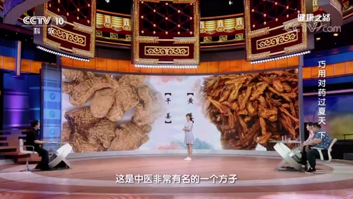 [健康之路]巧用对药过夏天(下) 干姜+黄连治疗痞证