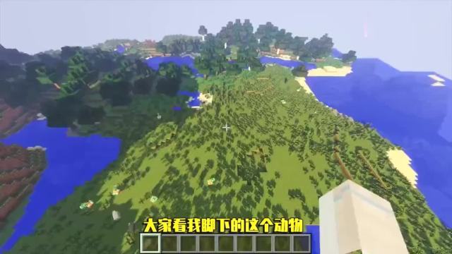我的世界mod:我在MC里发现了马里奥的方块!用头还顶出了钻石?