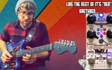 使用 Alexander - History Lesson V3 Delay 延时单块效果器进行创作