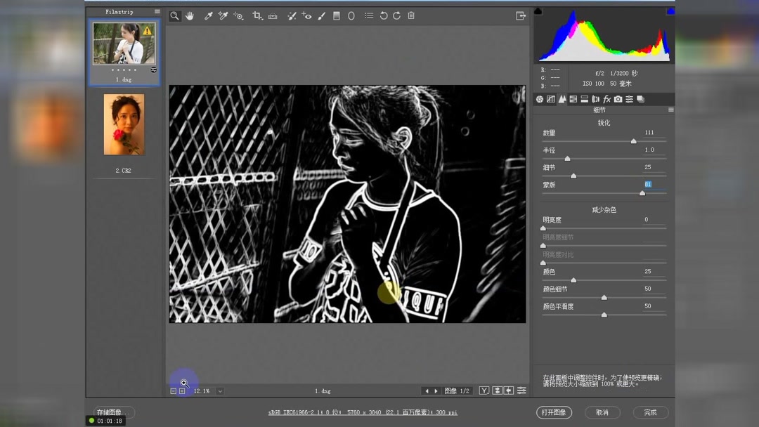 2 第二节 camera raw 工具