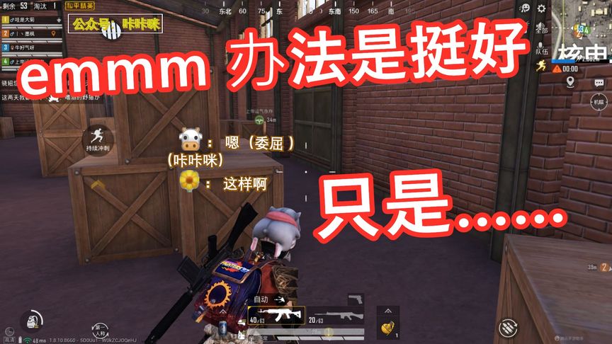 和平精英吃鸡97:当大菊说她很卡的时候,模拟器路人开始支招了。