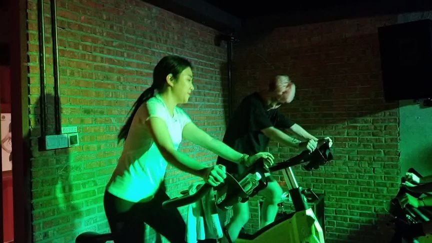 #动感单车 #活力每一天 #让健身成为一种习惯