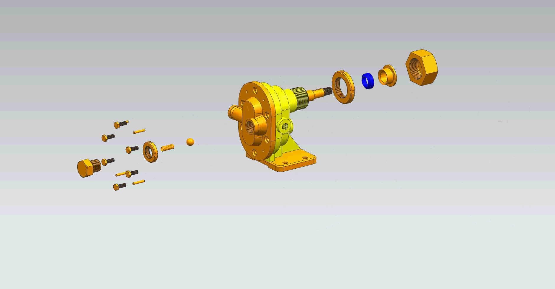 齿轮泵装配动画-UG实战营课程