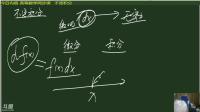 2017年秋高等数学同步课第二十一次课第一部分, 不定积分的基本概念