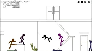 flash动画火柴棍小人武打片2