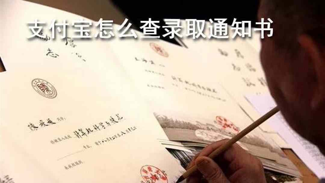 支付宝怎么查录取通知书