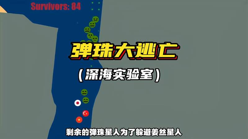 弹珠大逃亡:全球各地科学家为了躲避姜丝星人,躲进了深海实验室