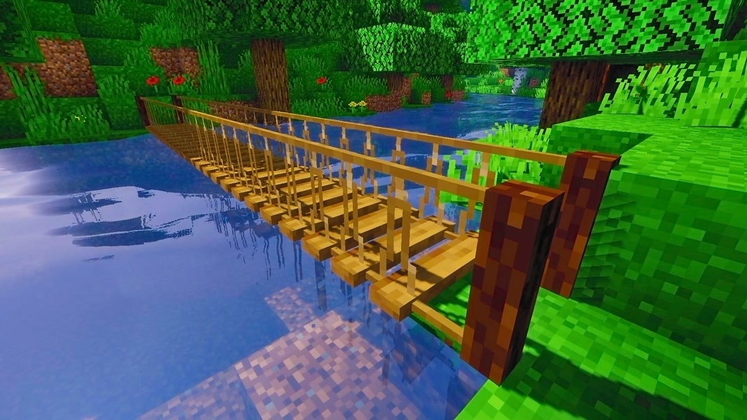 【飞雪】我的世界神奇自动建桥器