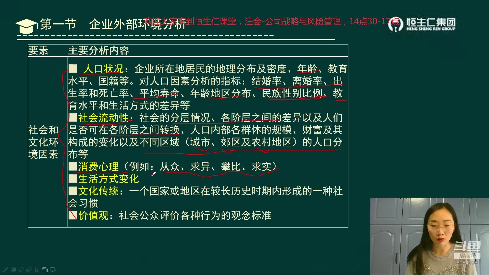 公司战略+宏观环境分析(二)